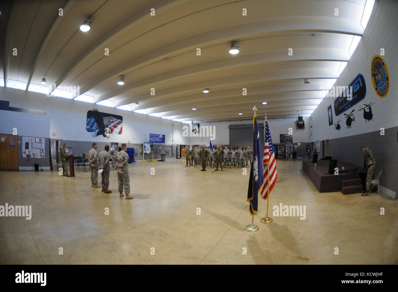 S.C. Army National Guard Soldiers with Headquarters and Headquarters ...