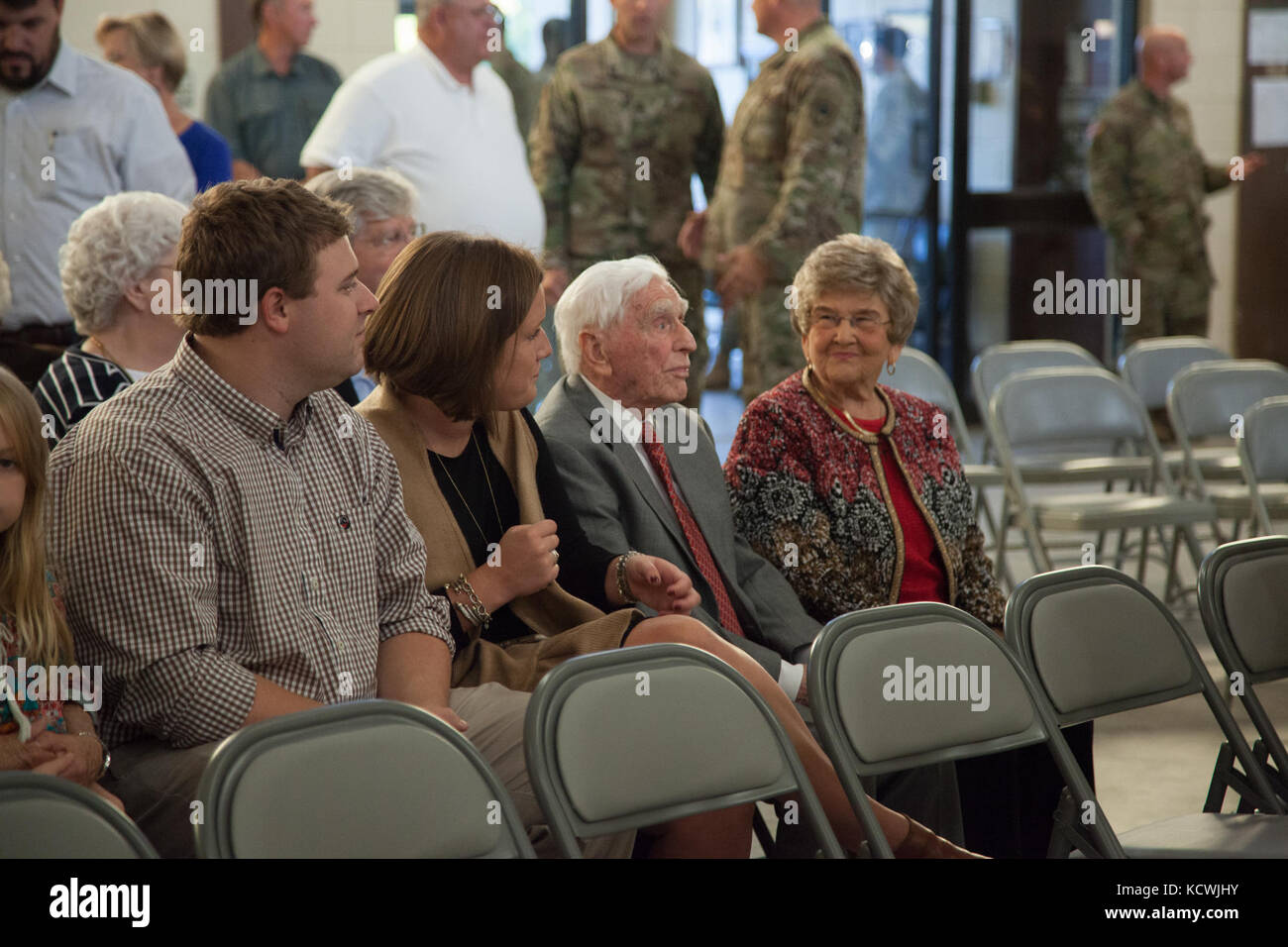 Mr. William Zimmerman was recognized for his service during a ceremony ...