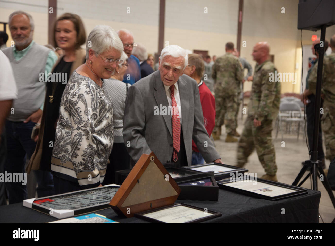 Mr. William Zimmerman was recognized for his service during a ceremony at the South Carolina ...