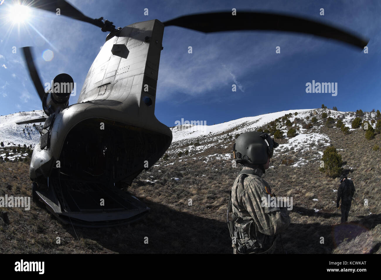 High altitude army national guard aviation training site hi-res stock ...
