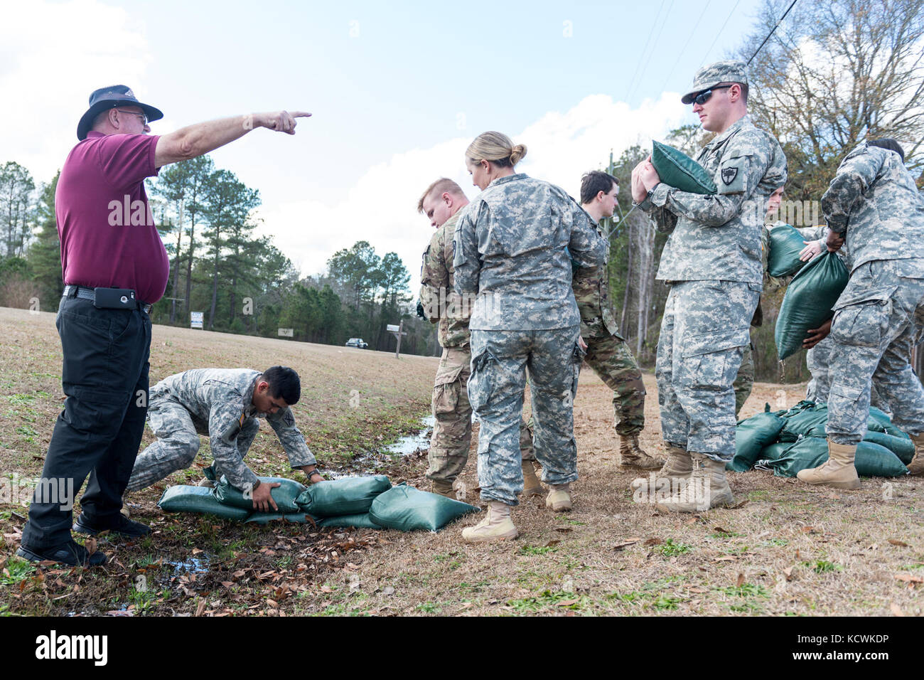 U.S. Soldiers assigned to the 251st Area Support Medical Company, South ...