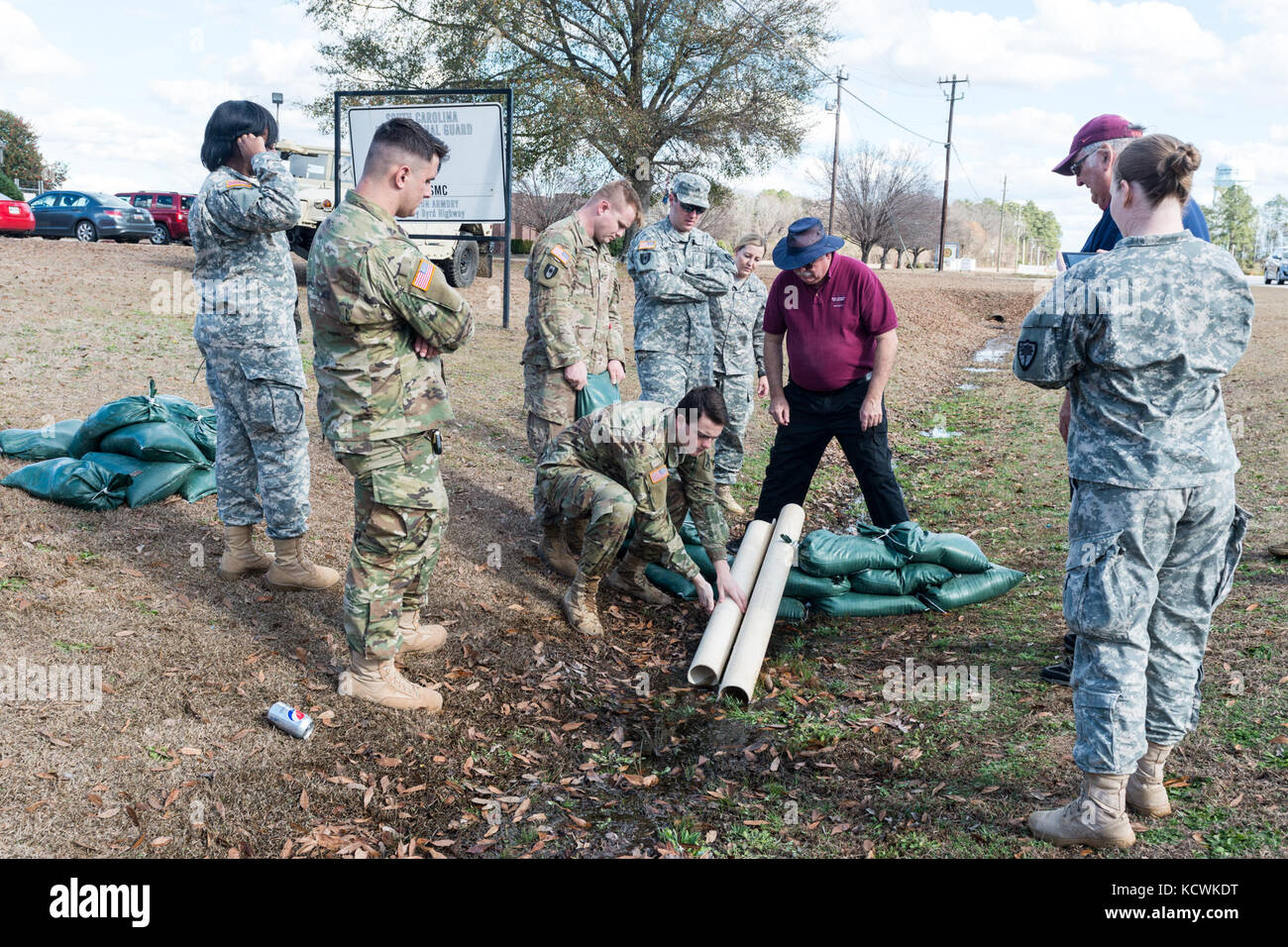 U.S. Soldiers assigned to the 251st Area Support Medical Company, South ...