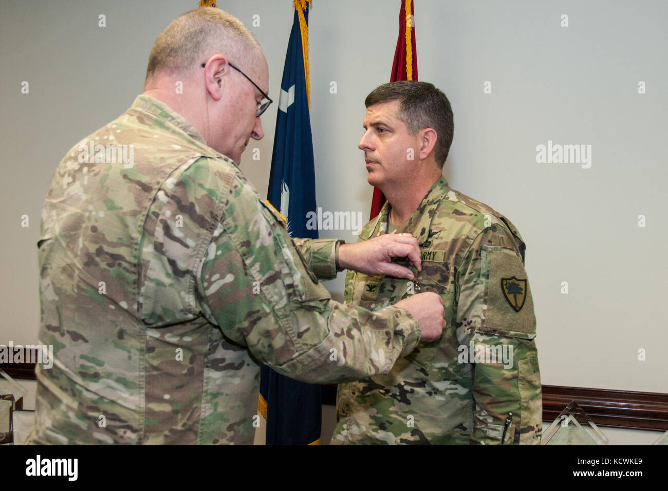 U.S. Army Col. Andrew Batten, South Carolina Army National Guard, is ...