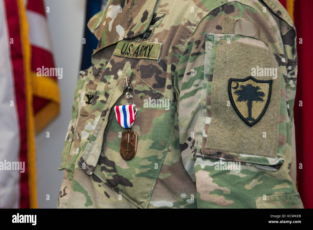 U.S. Army Col. Andrew Batten, South Carolina Army National Guard, is ...