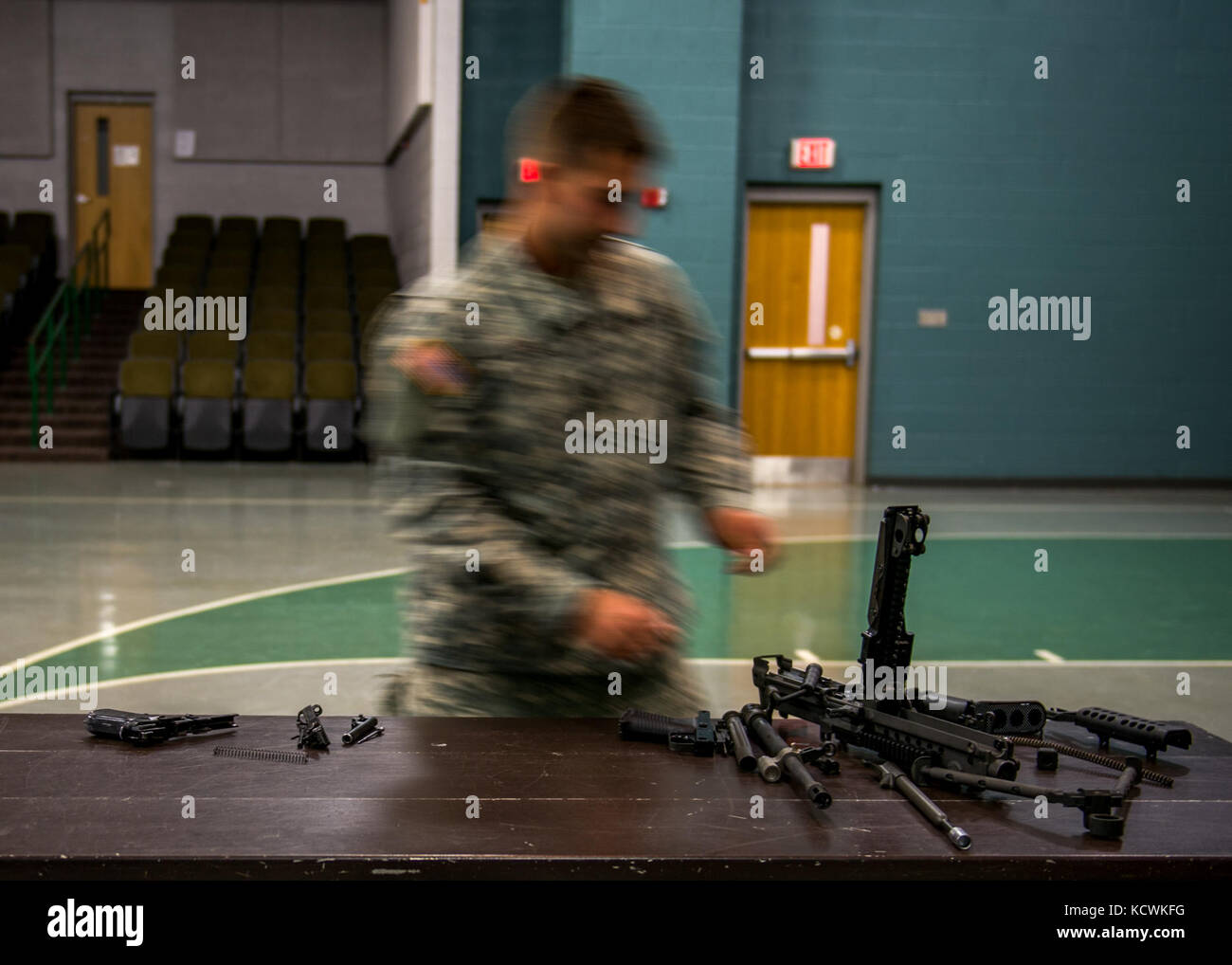 South Carolina Army National Guard Spc. Jackson Pride, an infantryman ...
