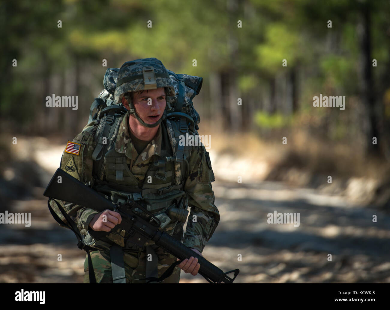 South Carolina Army National Guard Sgt. Kenneth Wingard, an information ...