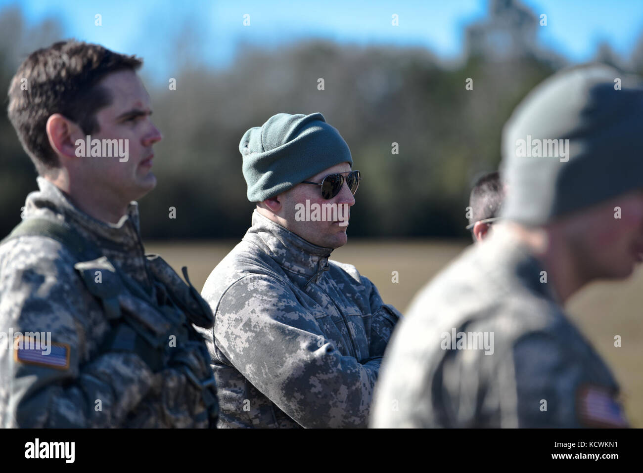South Carolina National Guard Soldiers, and fire department/EMS ...