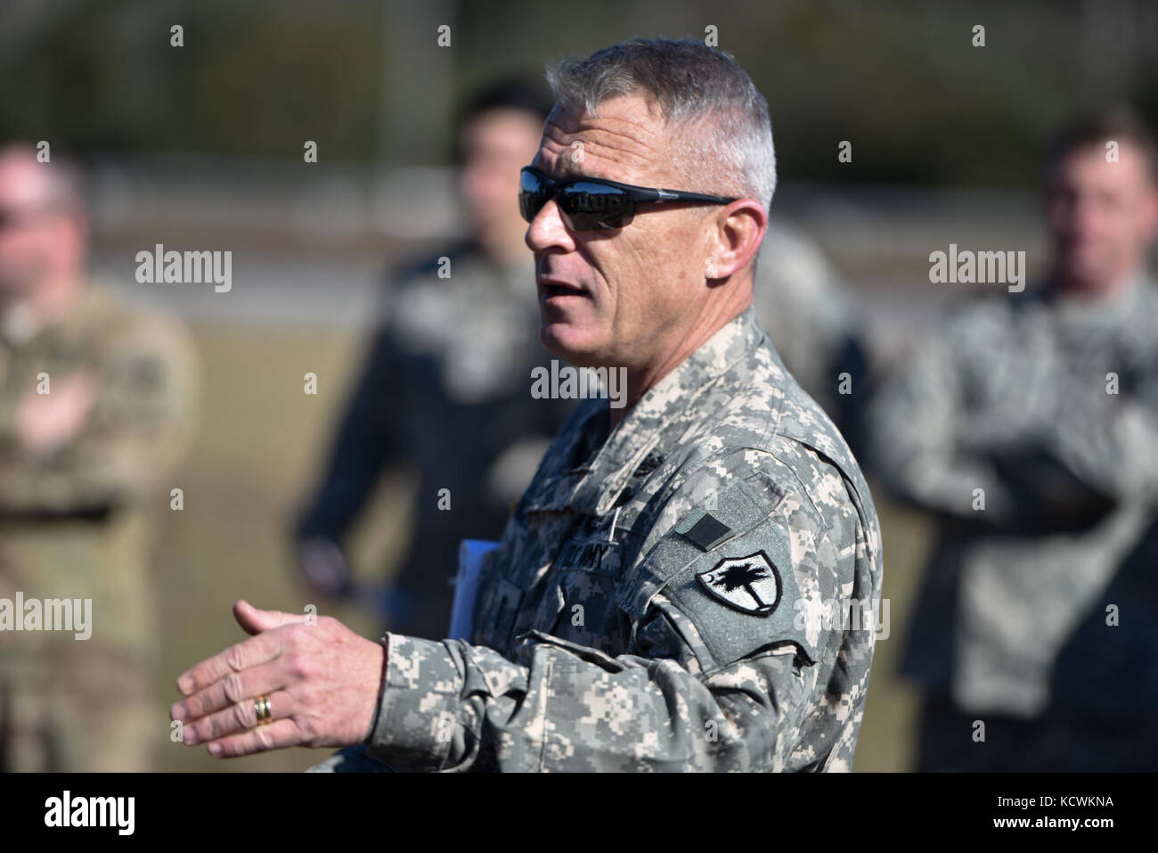 South Carolina National Guard Soldiers, and fire department/EMS ...