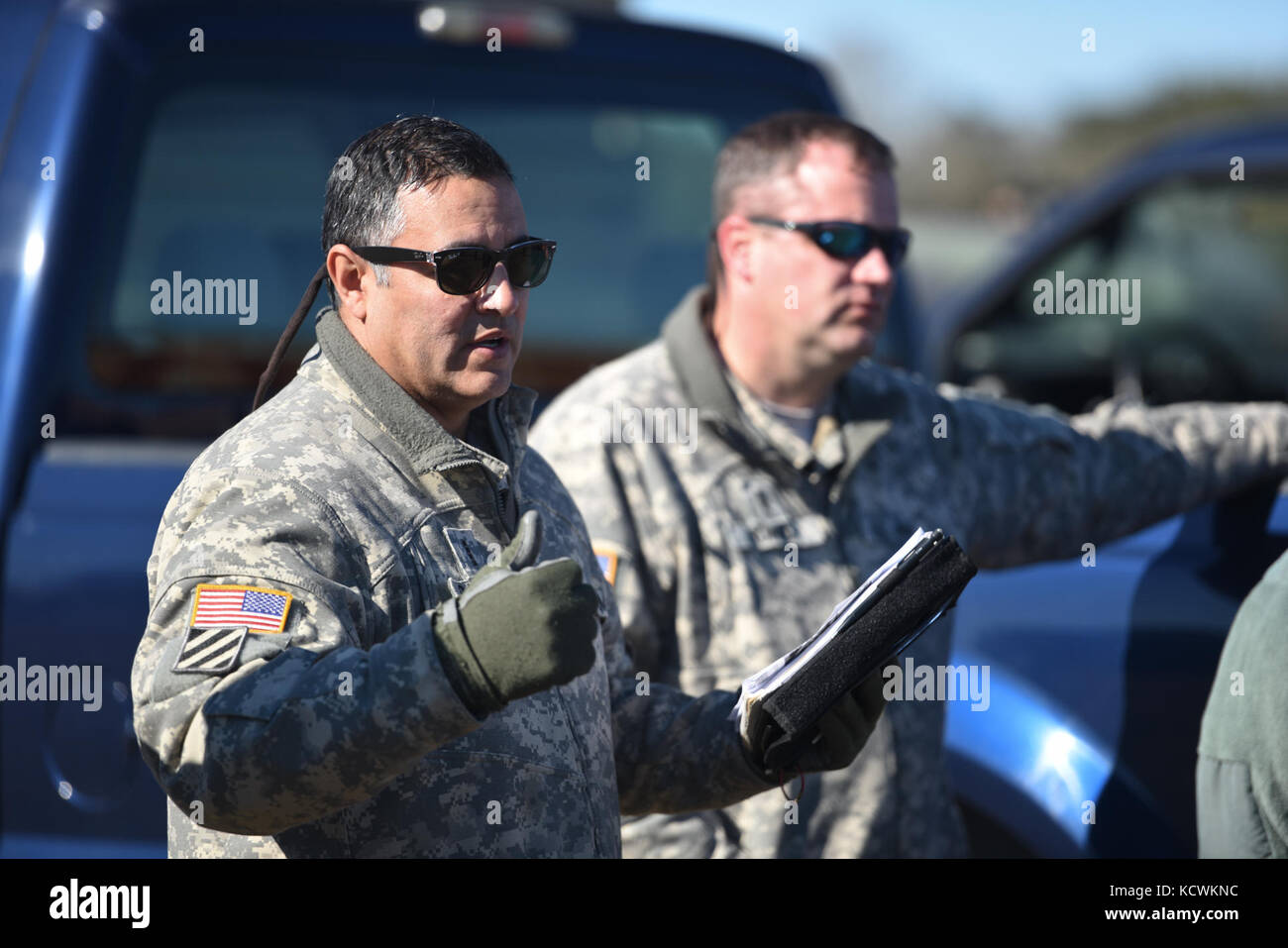South Carolina National Guard Soldiers, and fire department/EMS ...