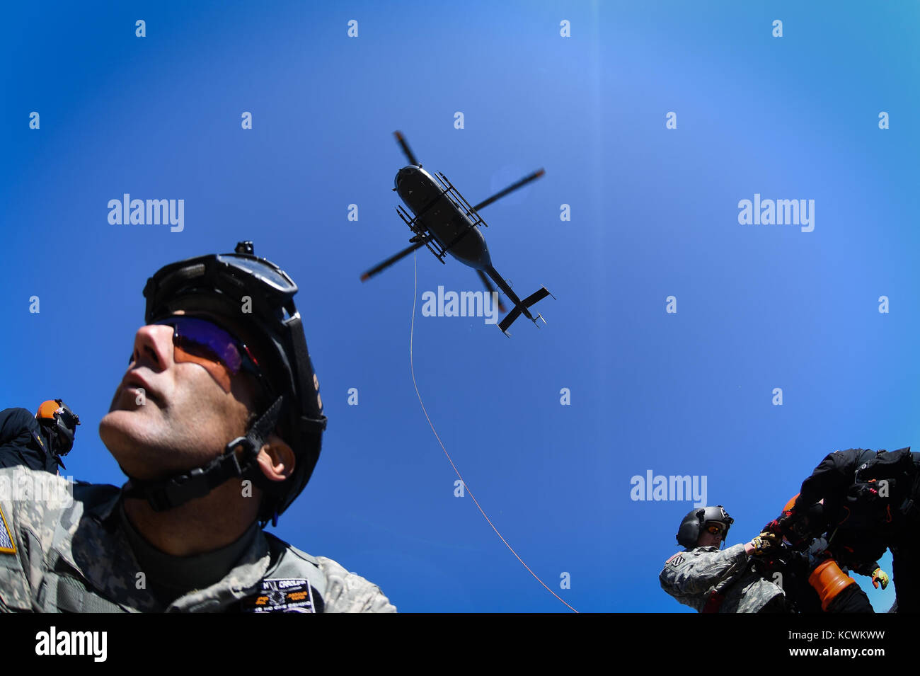 South Carolina National Guard Soldiers, and fire department/EMS ...
