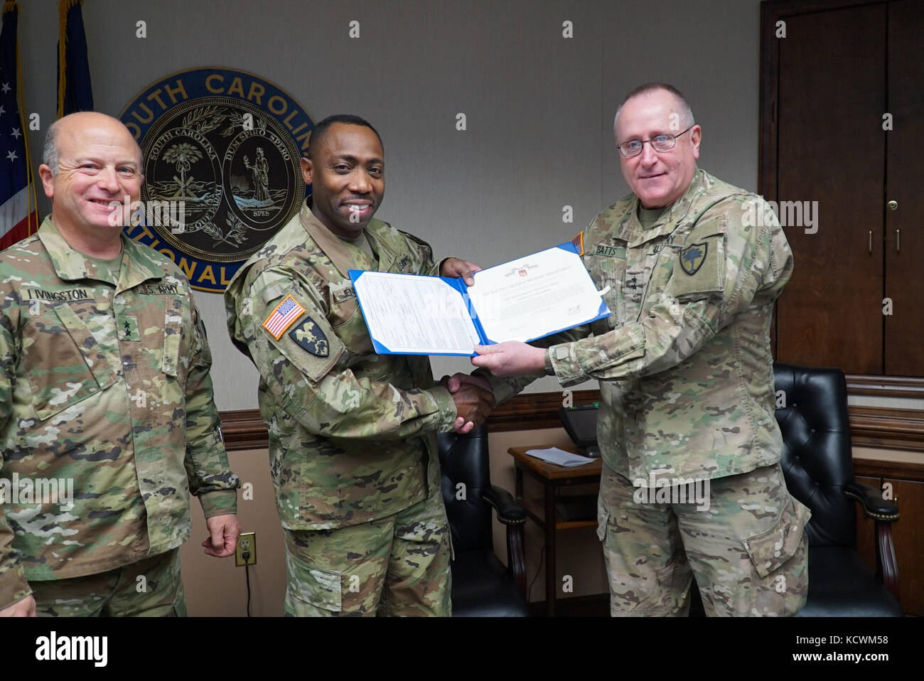 The South Carolina National Guard awarded the South Carolina ...