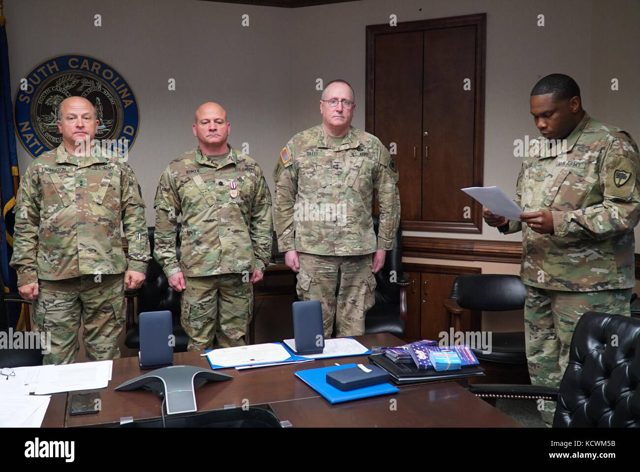 The South Carolina National Guard awarded the South Carolina ...