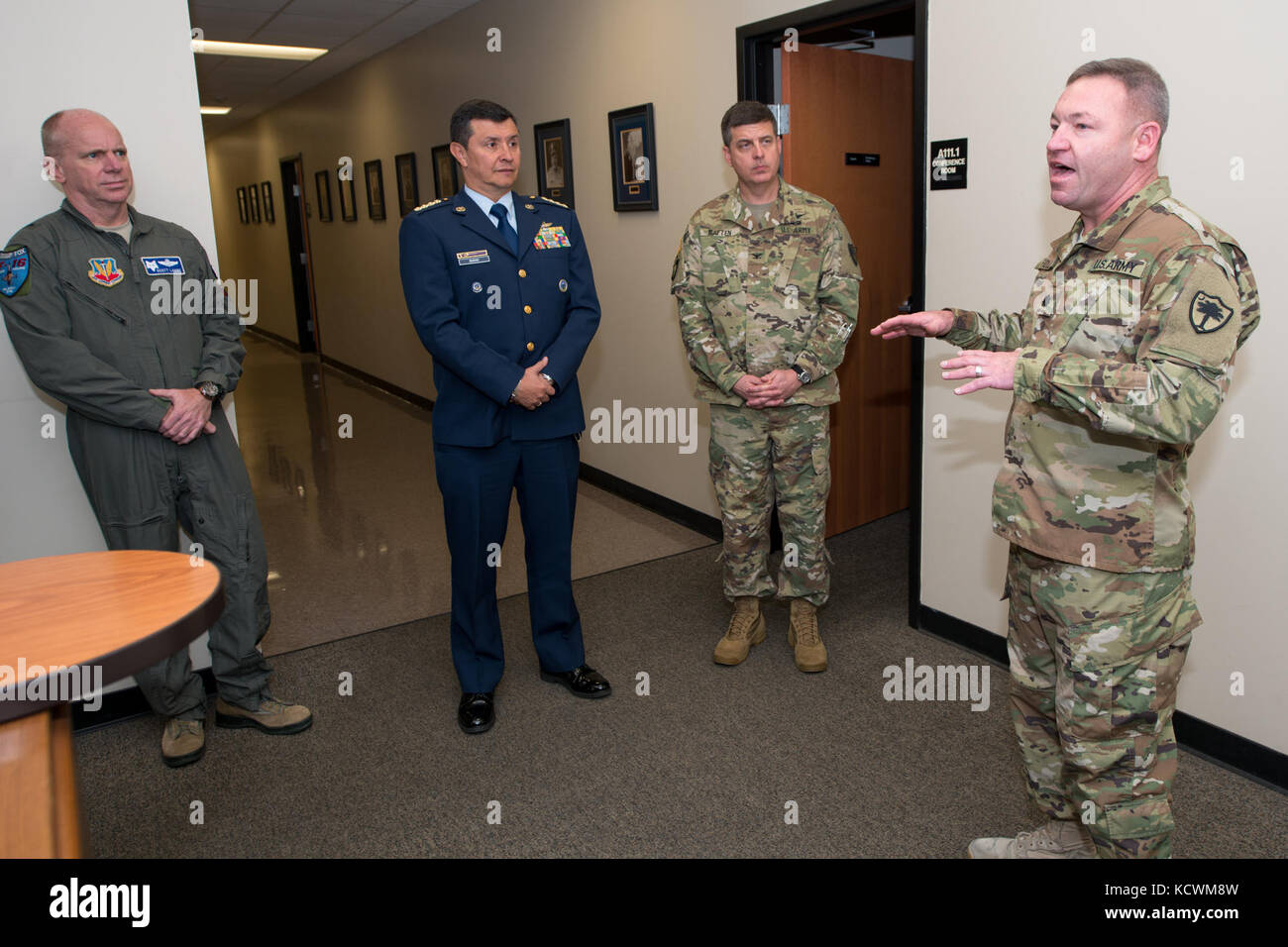Colombian Air Force Gen. Carlos Eduardo Bueno Vargas, Commander of the ...