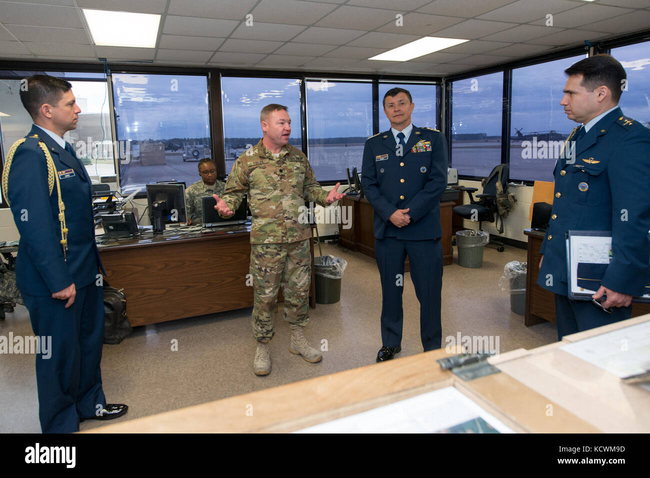 Colombian Air Force Gen. Carlos Eduardo Bueno Vargas, Commander of the ...
