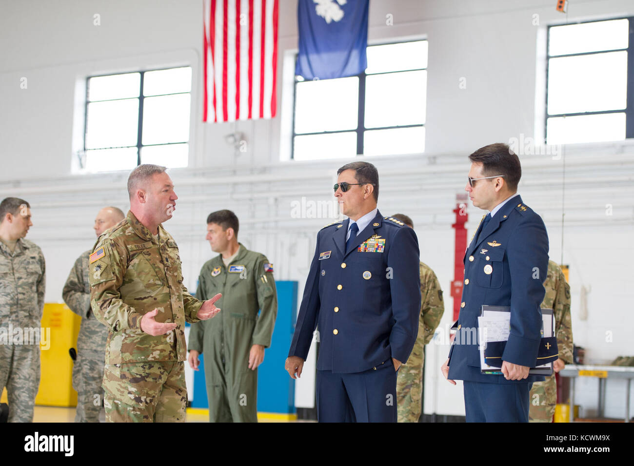 Colombian Air Force Gen. Carlos Eduardo Bueno Vargas, Commander of the ...