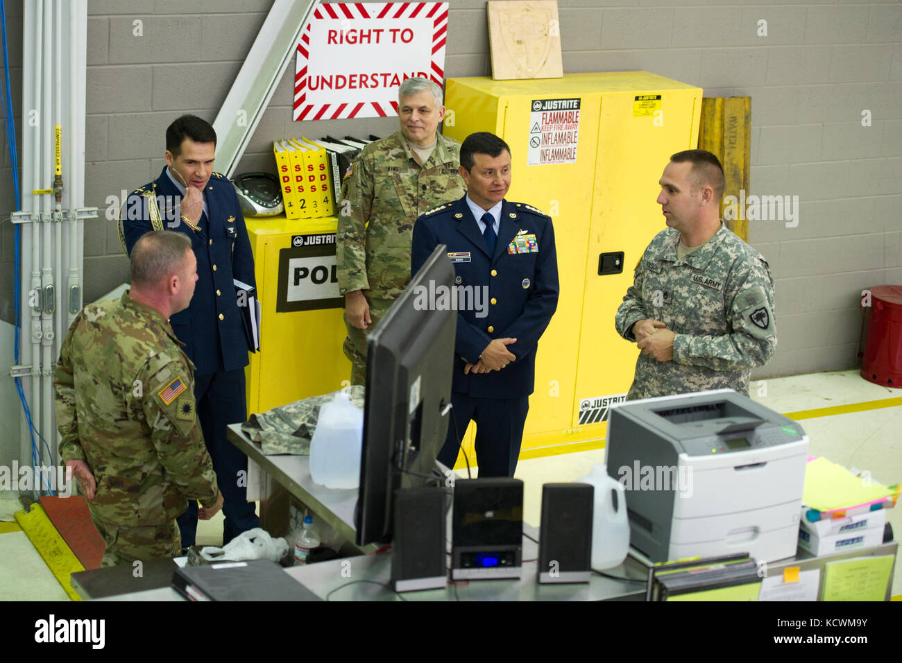 Colombian Air Force Gen. Carlos Eduardo Bueno Vargas, Commander of the ...