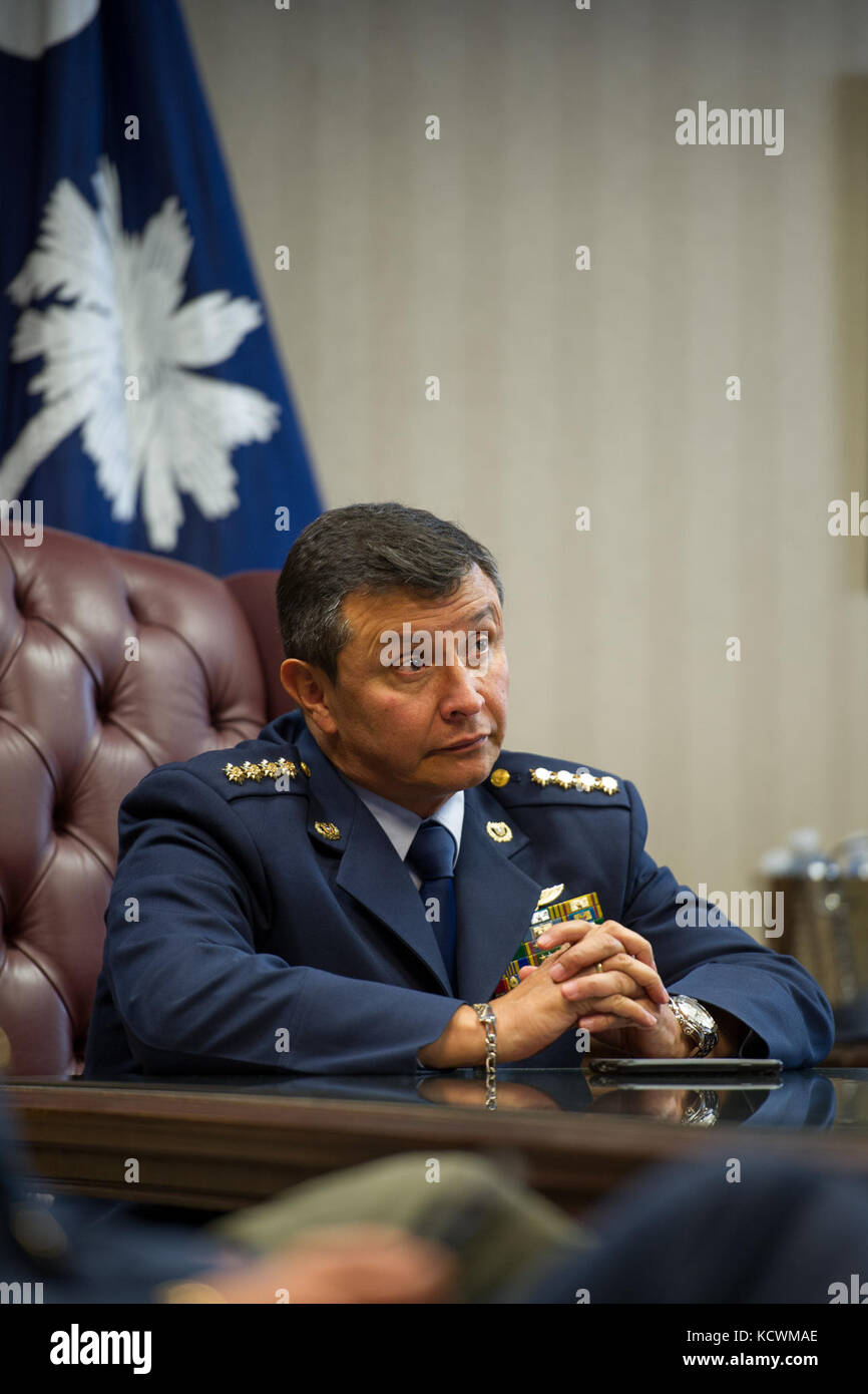 Colombian Air Force Gen. Carlos Eduardo Bueno Vargas, Commander of the ...