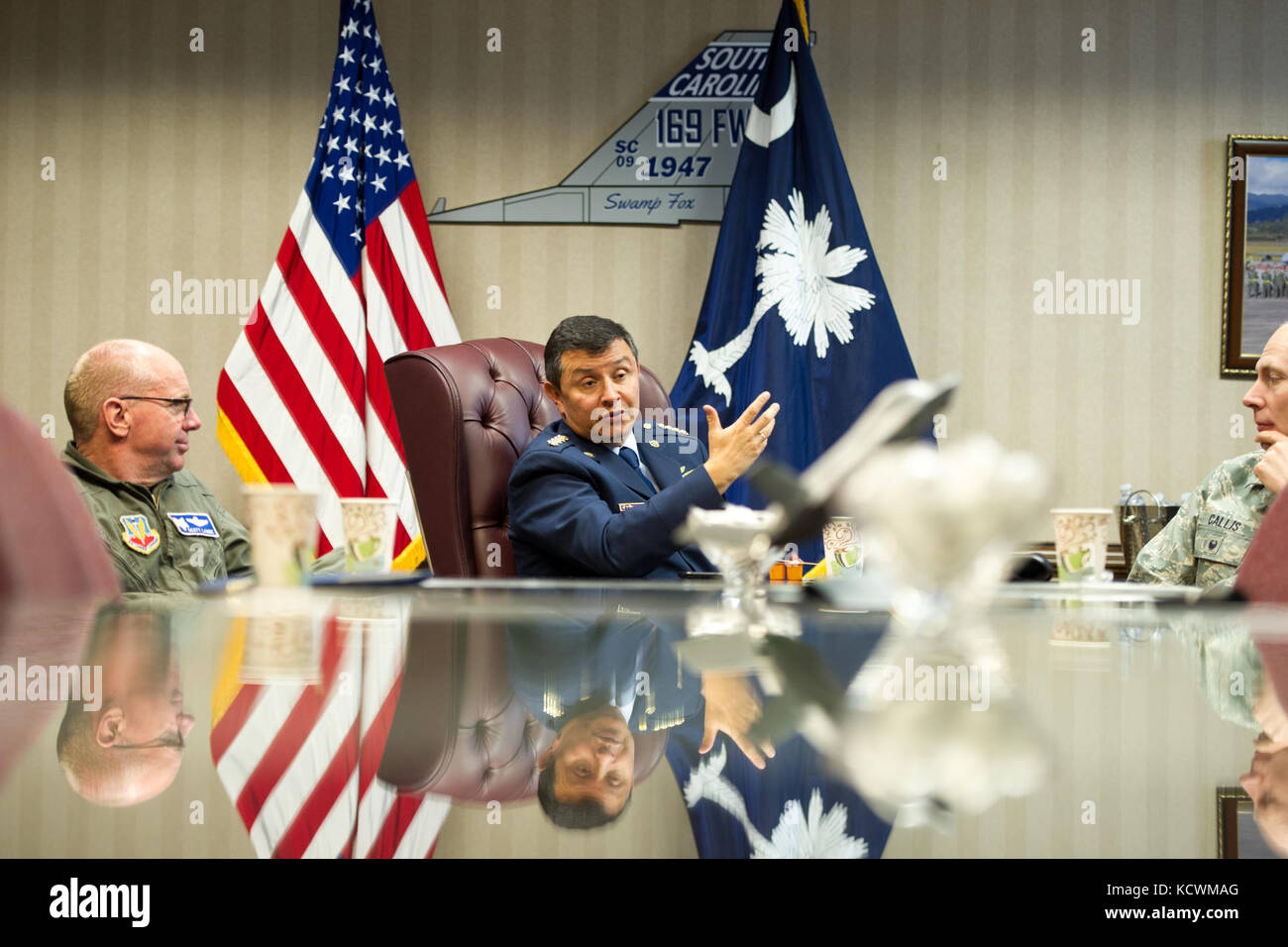 Colombian Air Force Gen. Carlos Eduardo Bueno Vargas, Commander of the ...