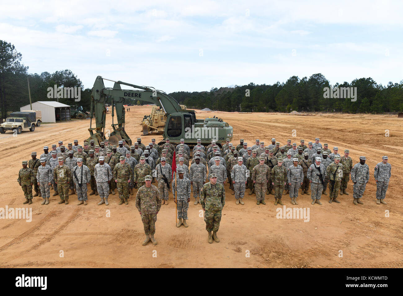 S.C. Army National Guard Soldiers with 122nd Engineer Battalion, 59th ...