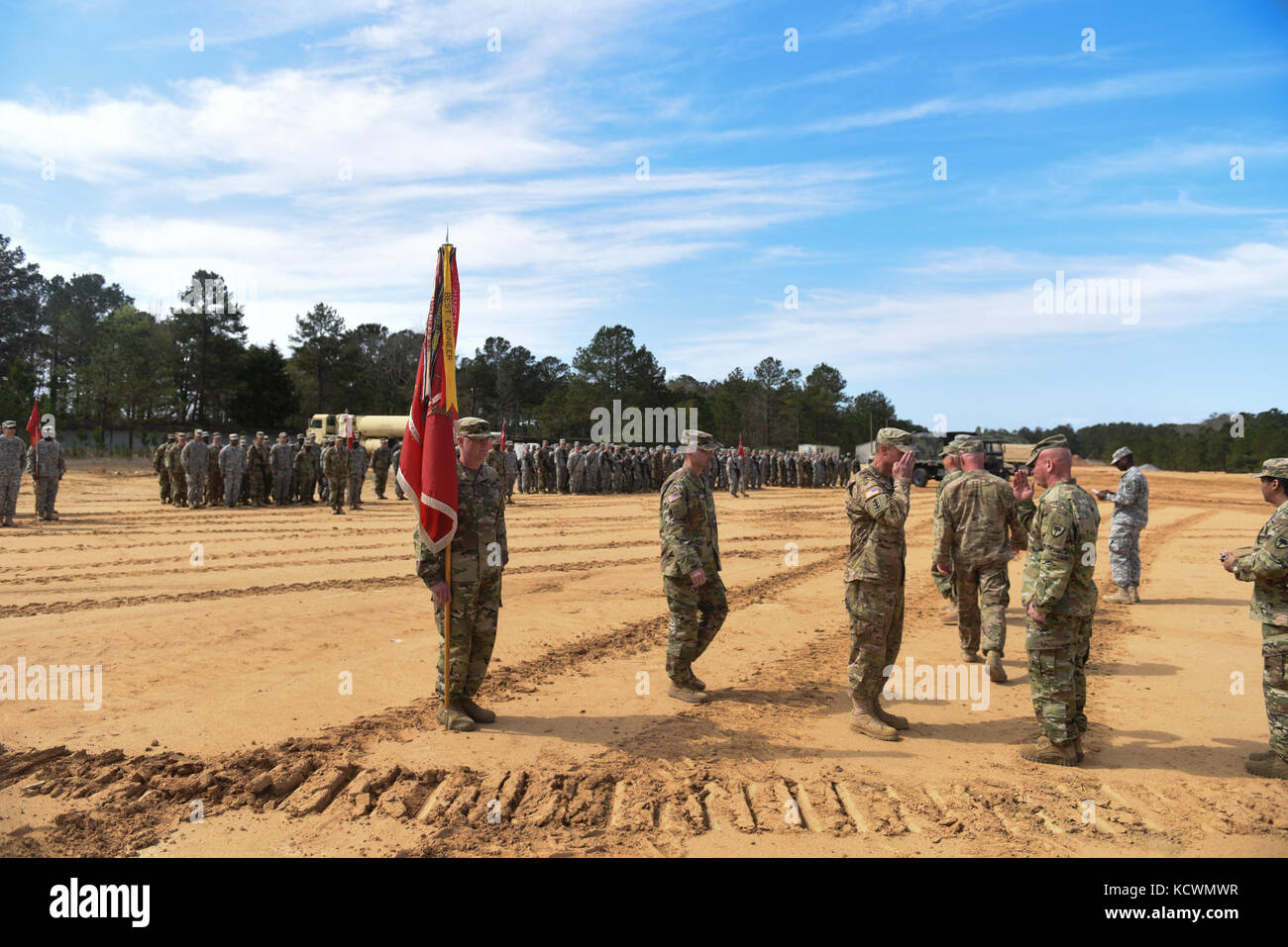 S.C. Army National Guard Soldiers with 122nd Engineer Battalion, 59th ...