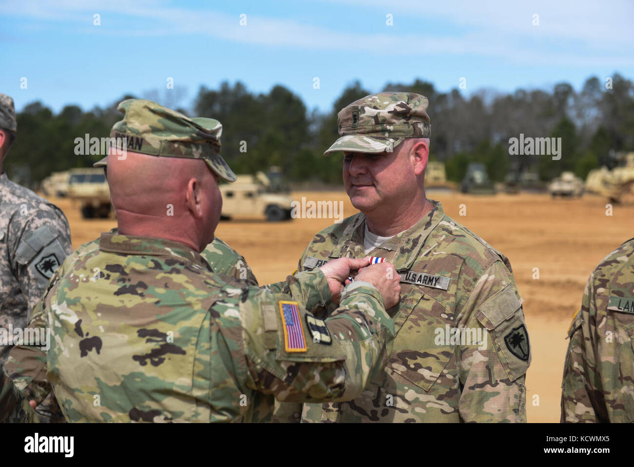 S.C. Army National Guard Soldiers with 122nd Engineer Battalion, 59th ...