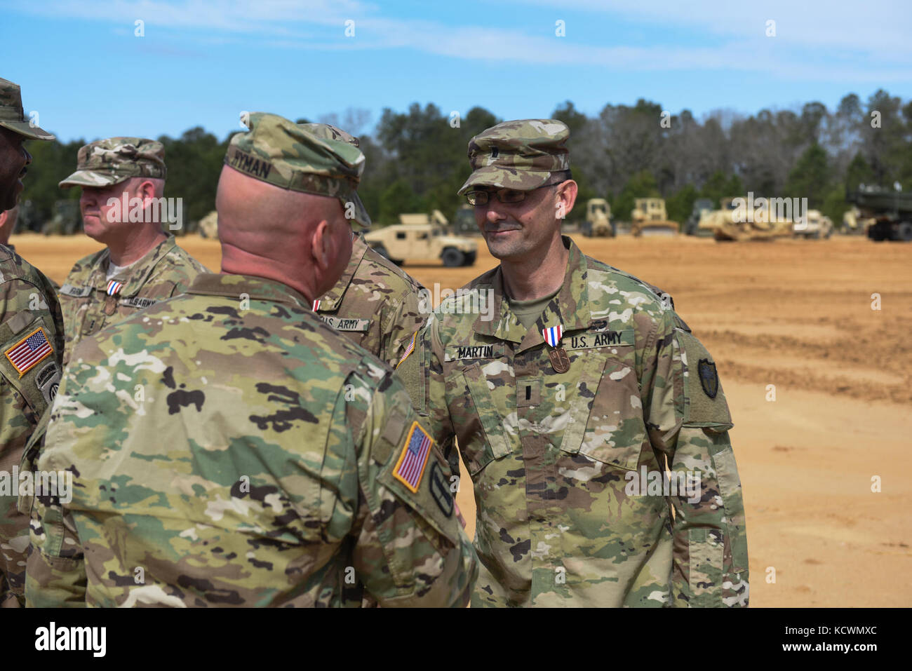 S.C. Army National Guard Soldiers with 122nd Engineer Battalion, 59th ...