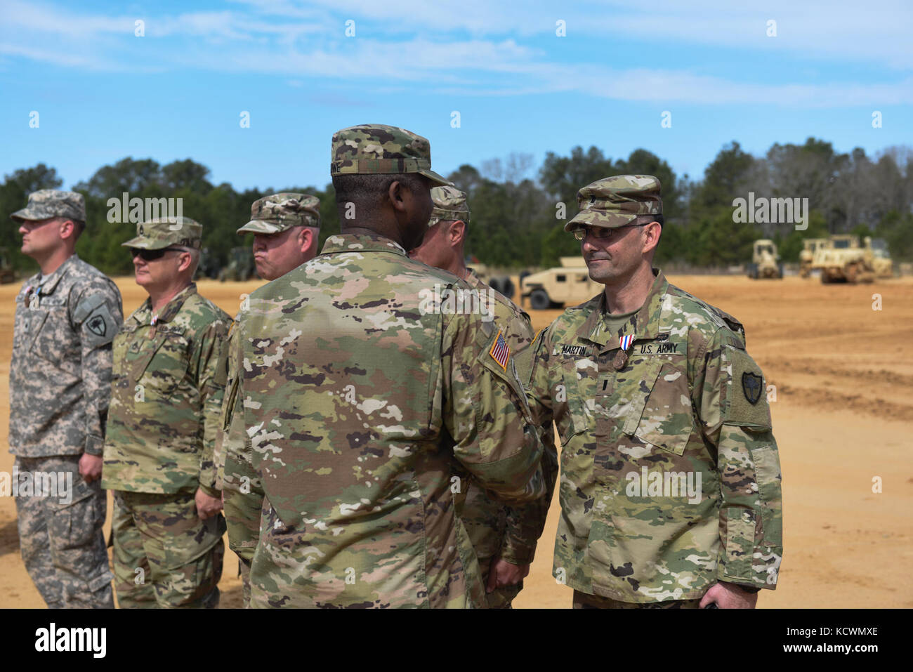 S.C. Army National Guard Soldiers with 122nd Engineer Battalion, 59th ...