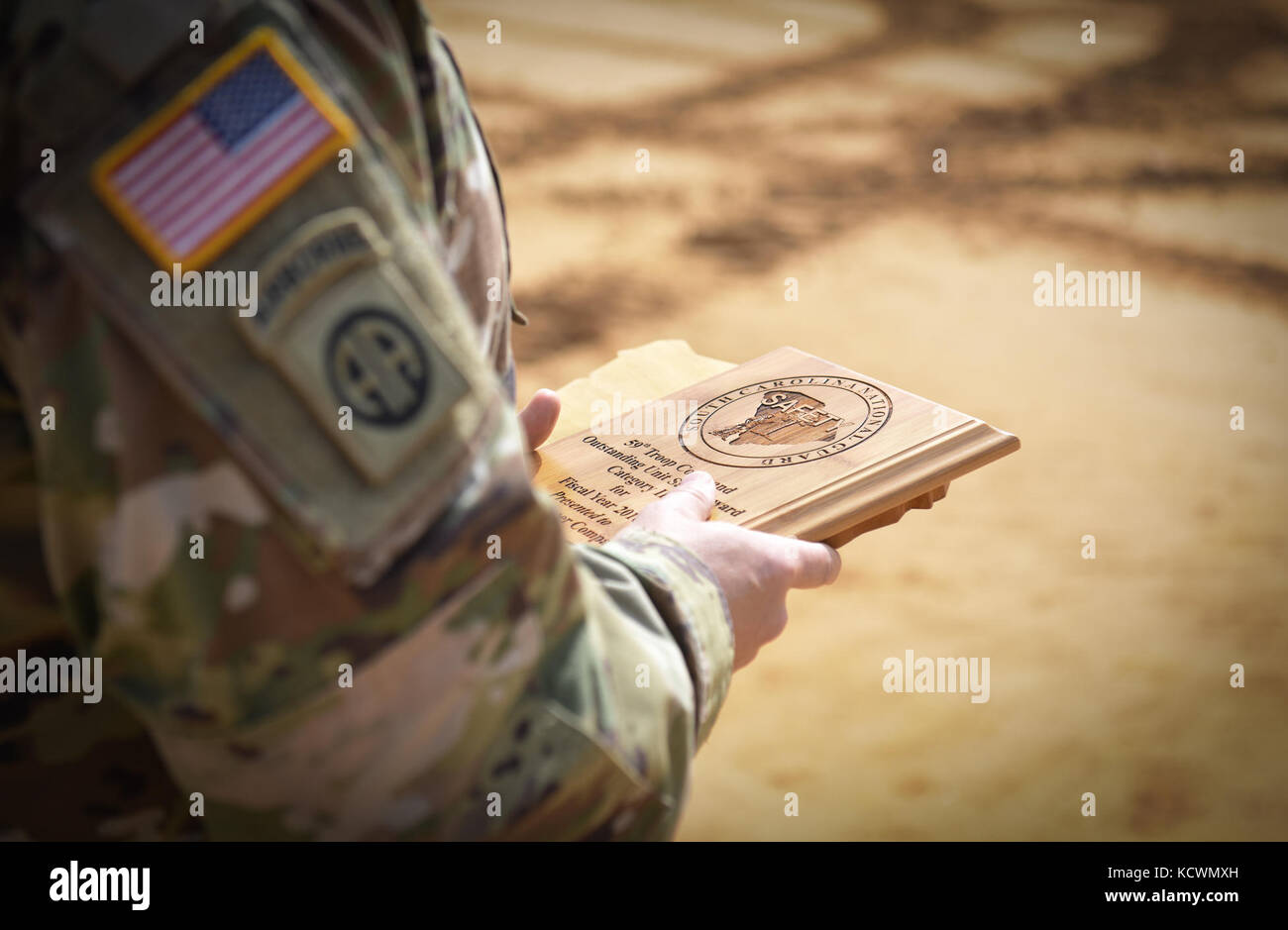 S.C. Army National Guard Soldiers with 122nd Engineer Battalion, 59th ...