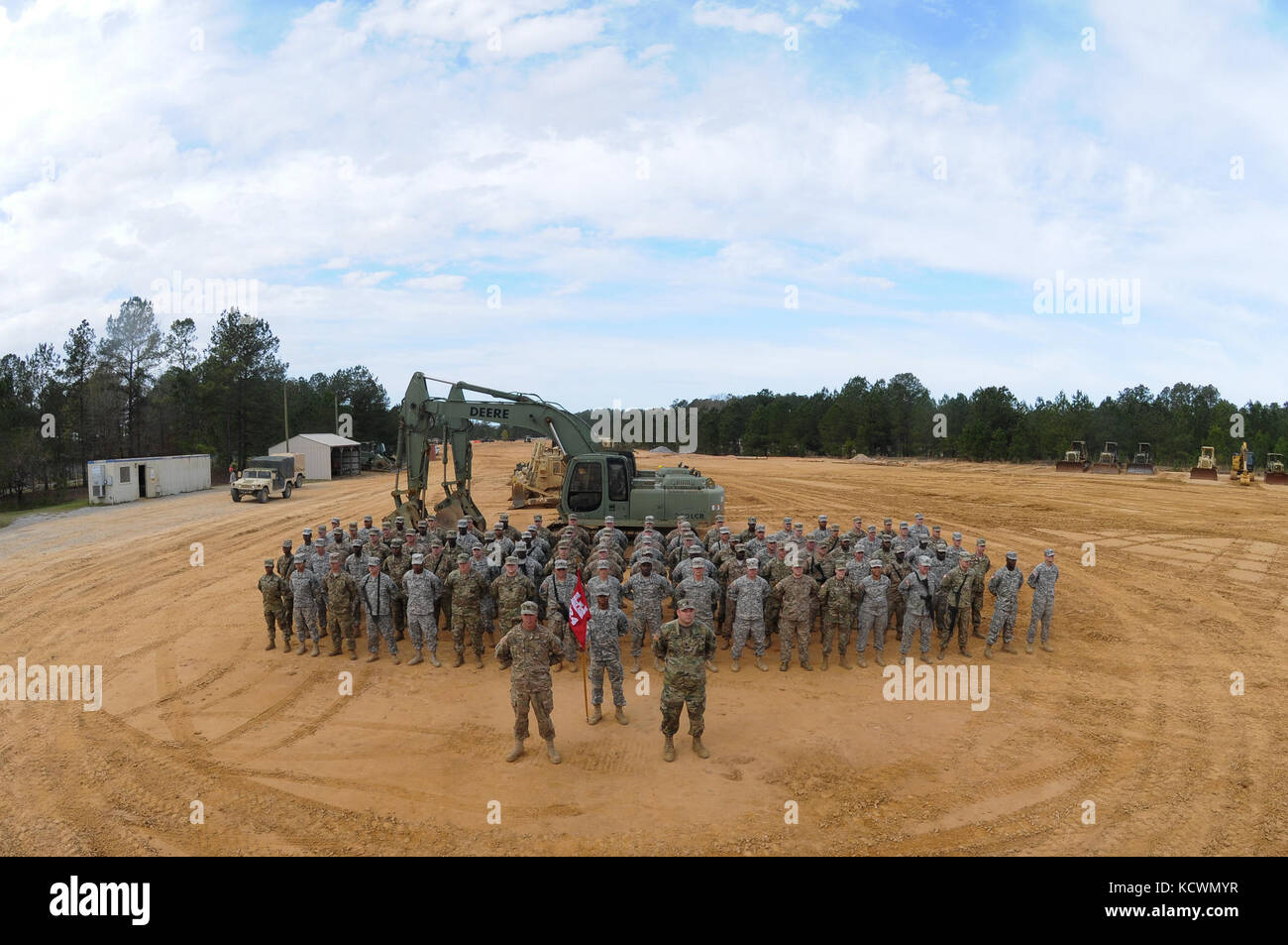 S.C. Army National Guard Soldiers with 122nd Engineer Battalion, 59th ...