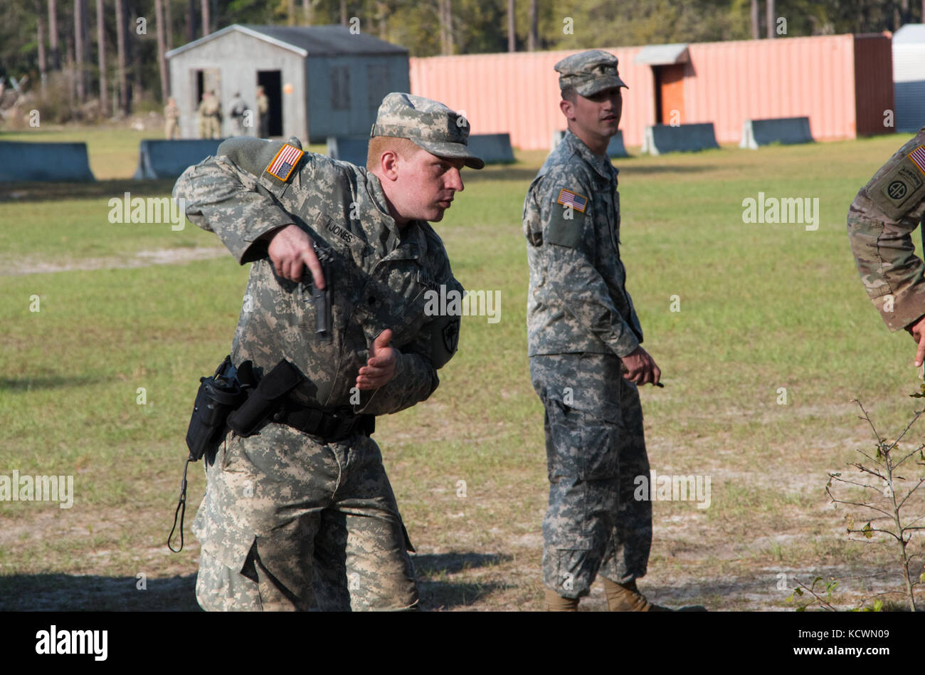 U.S. Army Spc. Nicholas Jones, a team member with the South Carolina ...