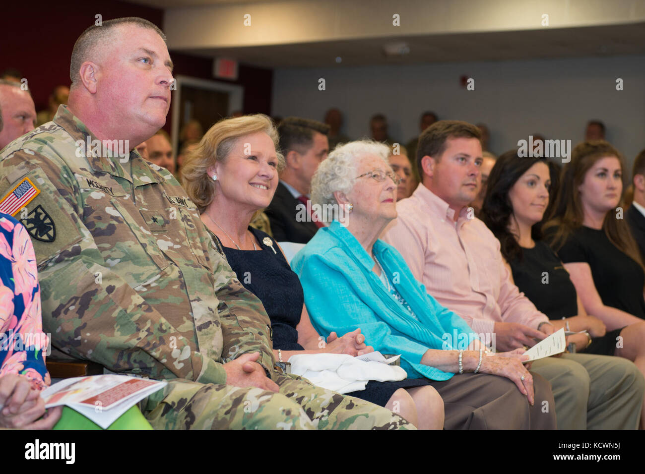 U.S. Army Brig. Gen. Roy Van McCarty, deputy adjutant general for the ...