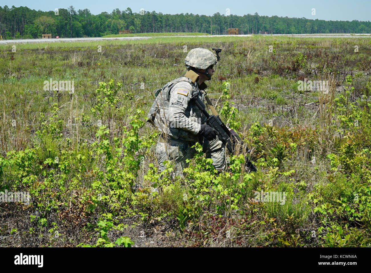 U.S. Soldiers with Company A, 4-118th Combined Arms Battalion, South ...