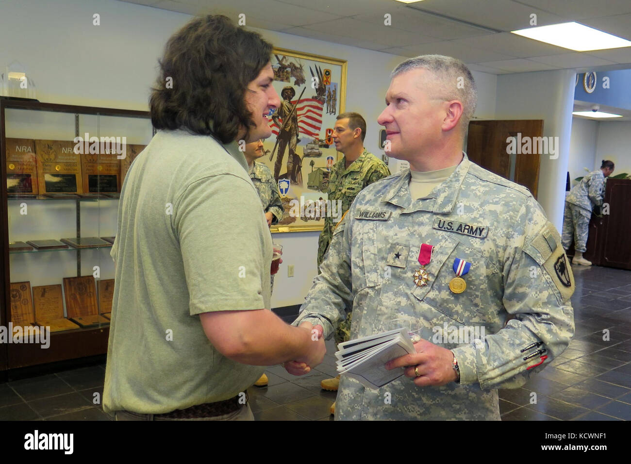 U.S. Army Col. Zeb Willliams, Staff Judge Advocate, South Carolina Army ...