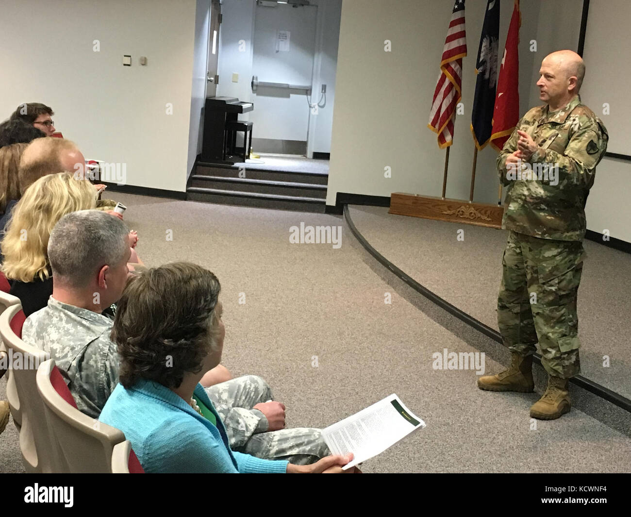 U.S. Army Col. Zeb Willliams, Staff Judge Advocate, South Carolina Army ...