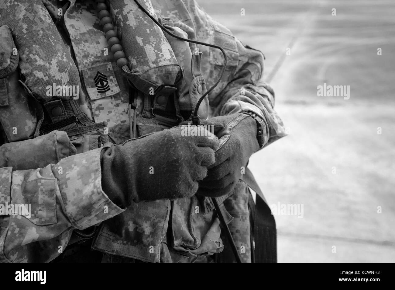 U.S. Soldiers from the 59th Aviation Troop Command, South Carolina Army ...