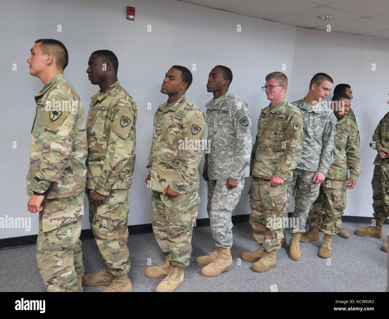 Soldiers graduated from the South Carolina National Guard Recruit ...