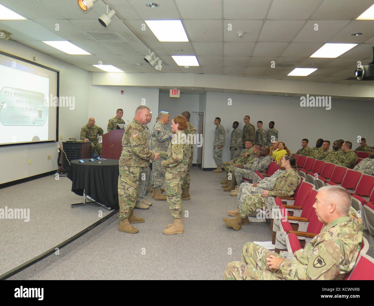 Soldiers graduated from the South Carolina National Guard Recruit ...