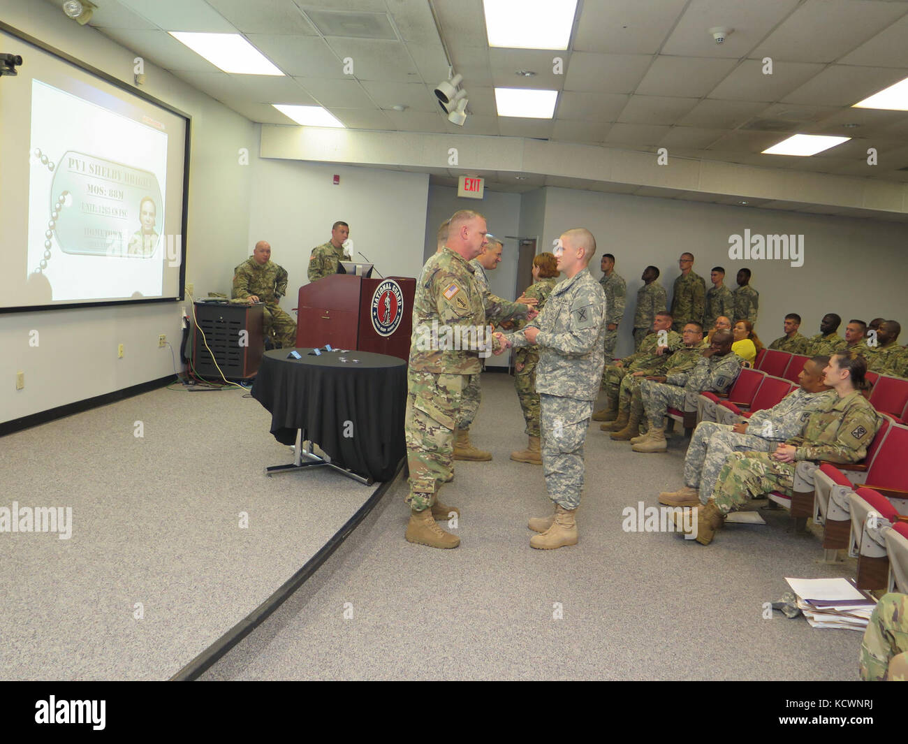 Soldiers graduated from the South Carolina National Guard Recruit ...