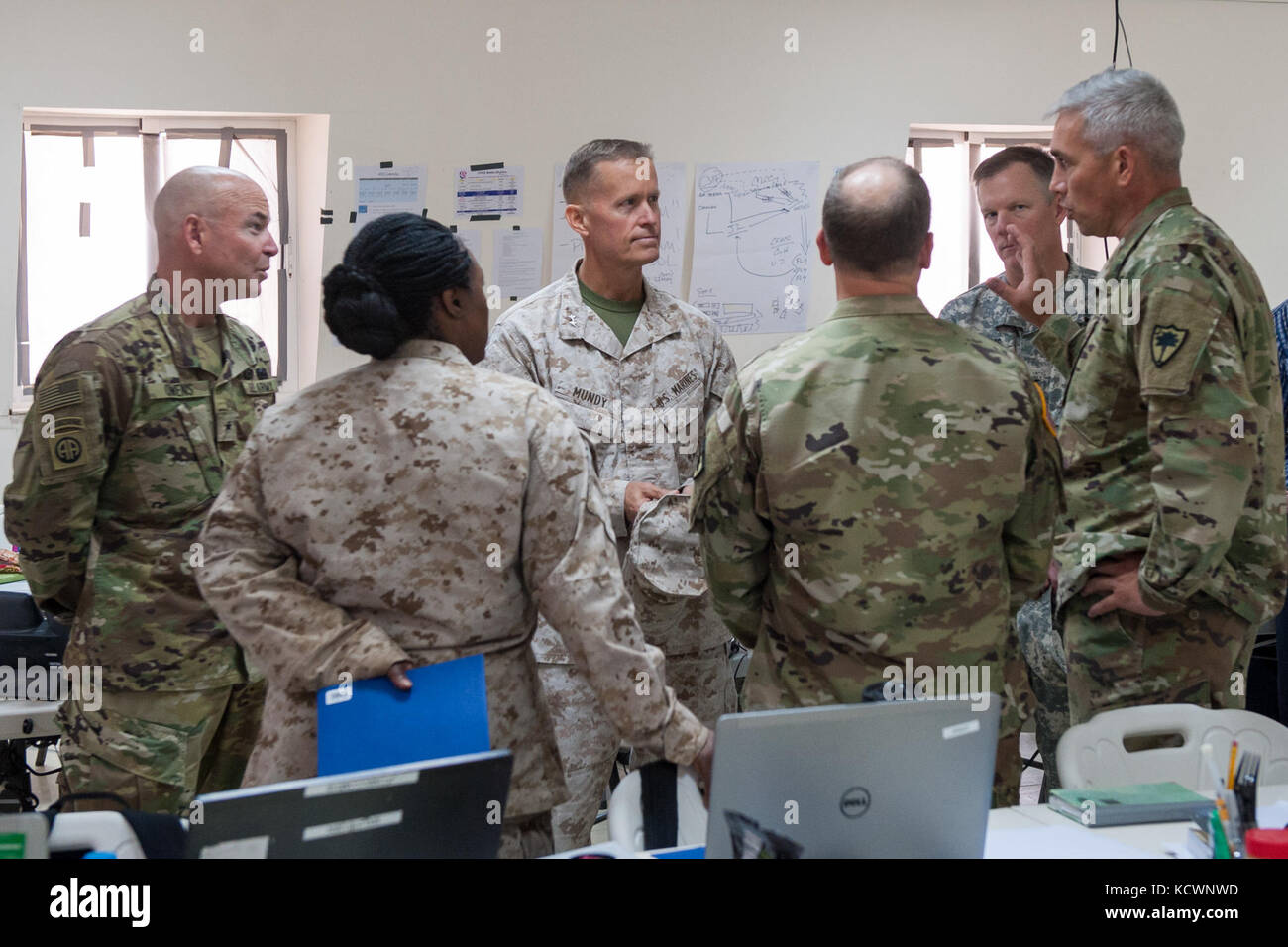 U.S. Army Lt. Col. Jamie Fowler, South Carolina Army National Guard ...