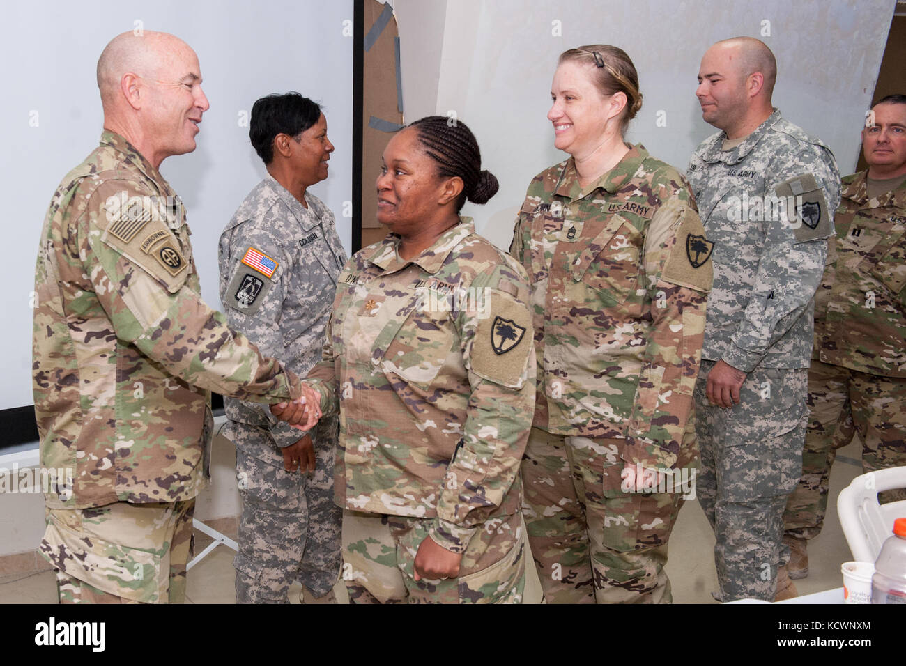 U.S. Army Brig. Gen. Brad Owens, Director of Joint Staff for the South ...
