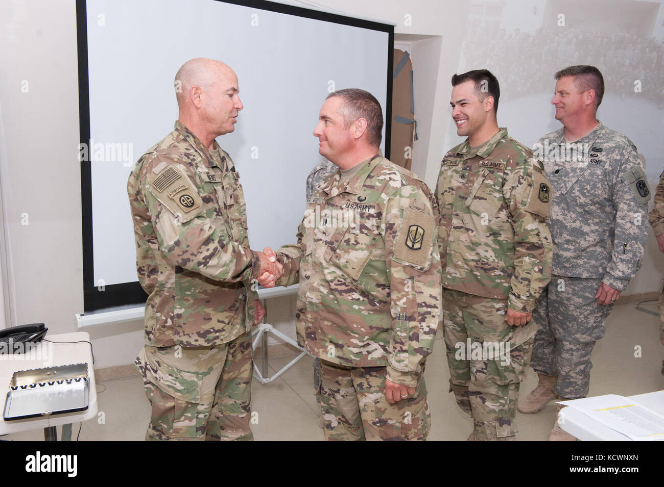 U.S. Army Brig. Gen. Brad Owens, Director of Joint Staff for the South ...