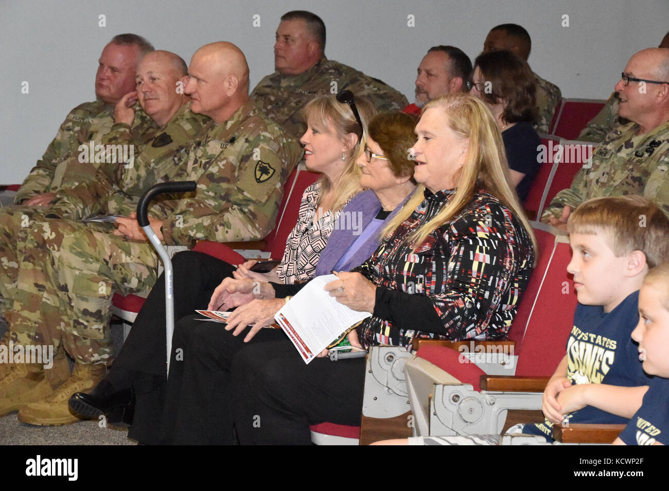 U.S. Army Col. Jody Dew is honored on the day of his retirement at a ...