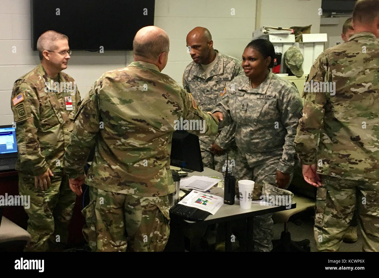 U.S. Army Maj. Gen. Robert E. Livingston, Jr., the adjutant general, S ...