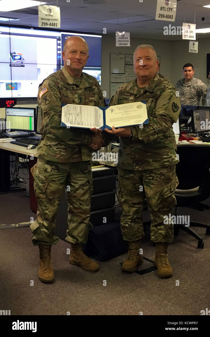 U.S. Soldiers with Detachment 1, Joint Force Headquarters, South ...
