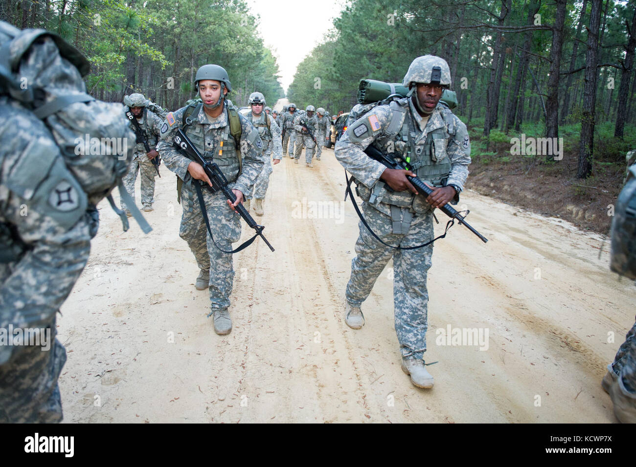 U.S. Soldiers assigned to the Florida Army National Guard conduct a 12 ...