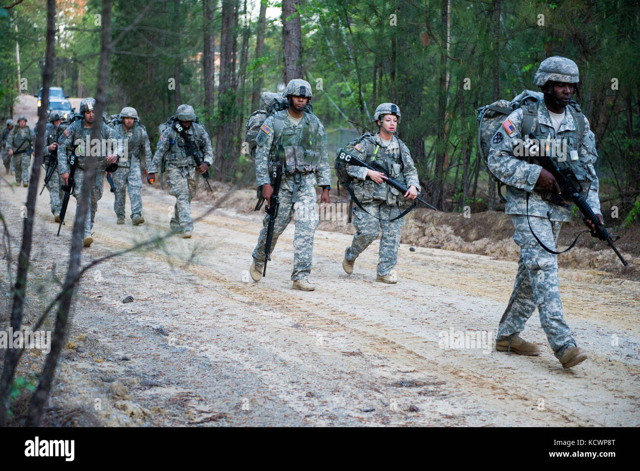 U.S. Soldiers assigned to the Florida Army National Guard conduct a 12 ...