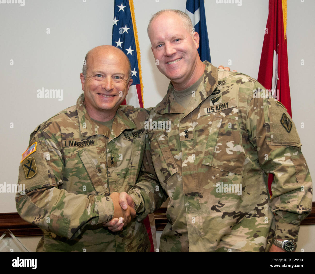 U.S. Army Maj. Gen. Robert E. Livingston Jr., adjutant general for ...
