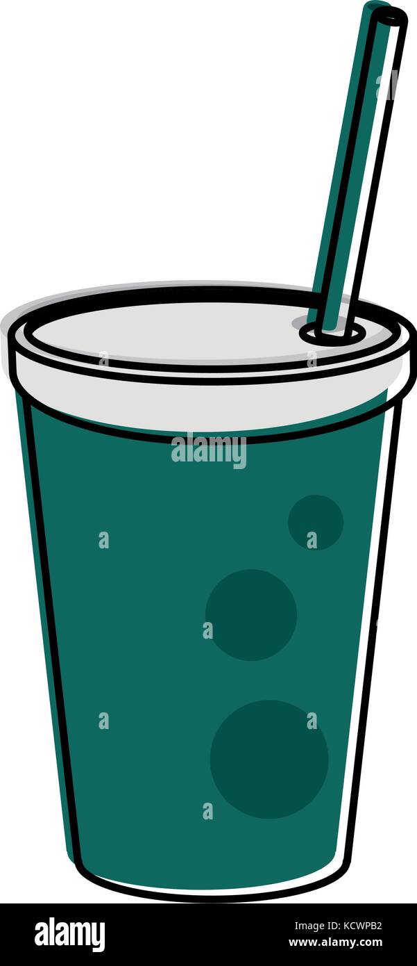 drink ing cup with straw icon image Stock Vector Image & Art - Alamy