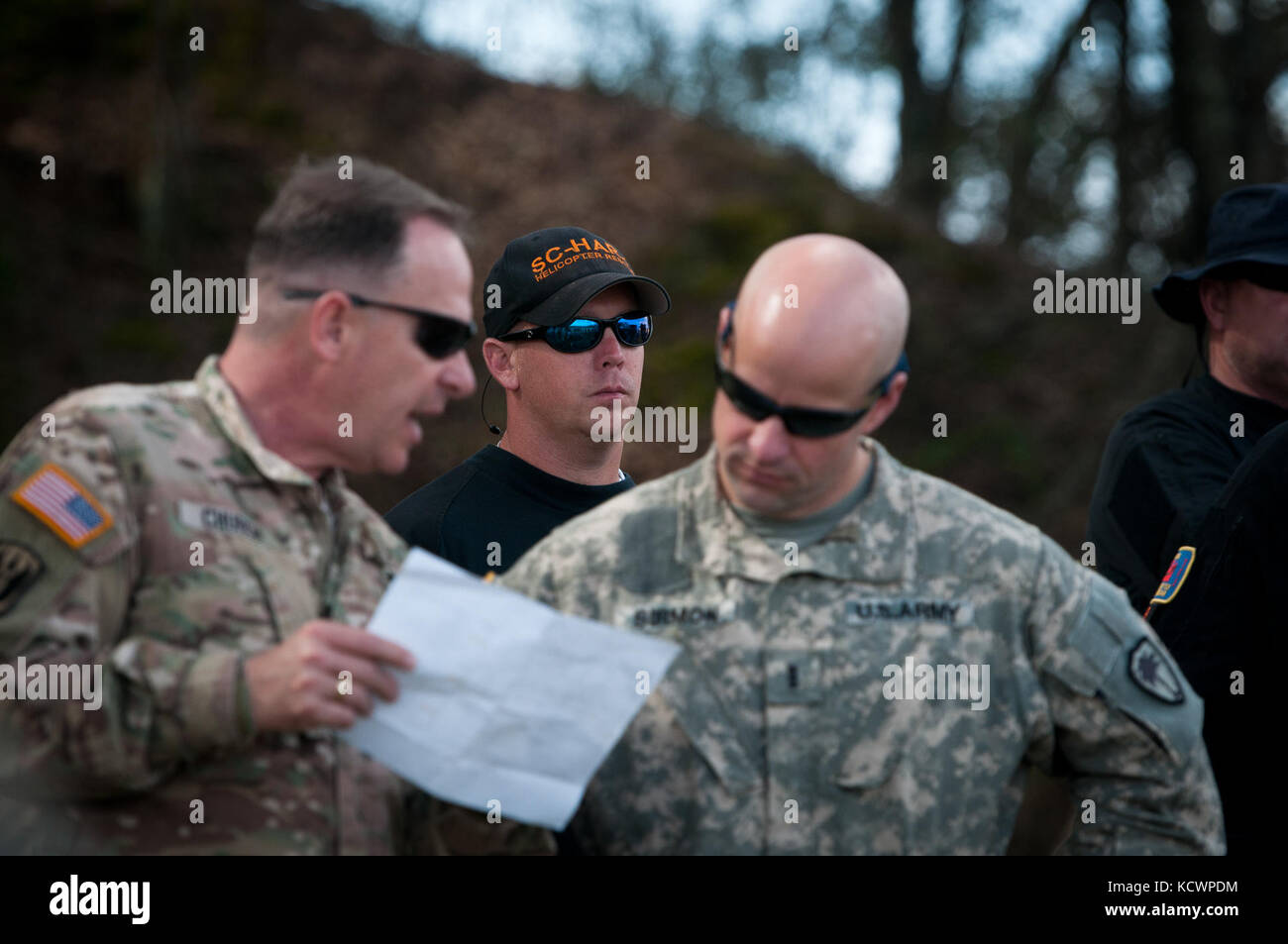 U.S. Soldiers from the 59th Aviation Troop Command, South Carolina Army ...
