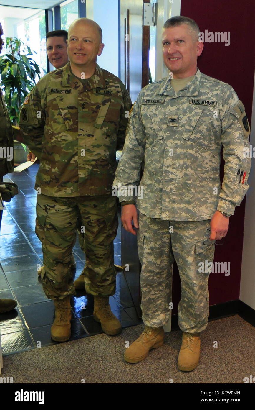 U.S. Army Col. Zeb Willliams, Staff Judge Advocate, South Carolina Army ...